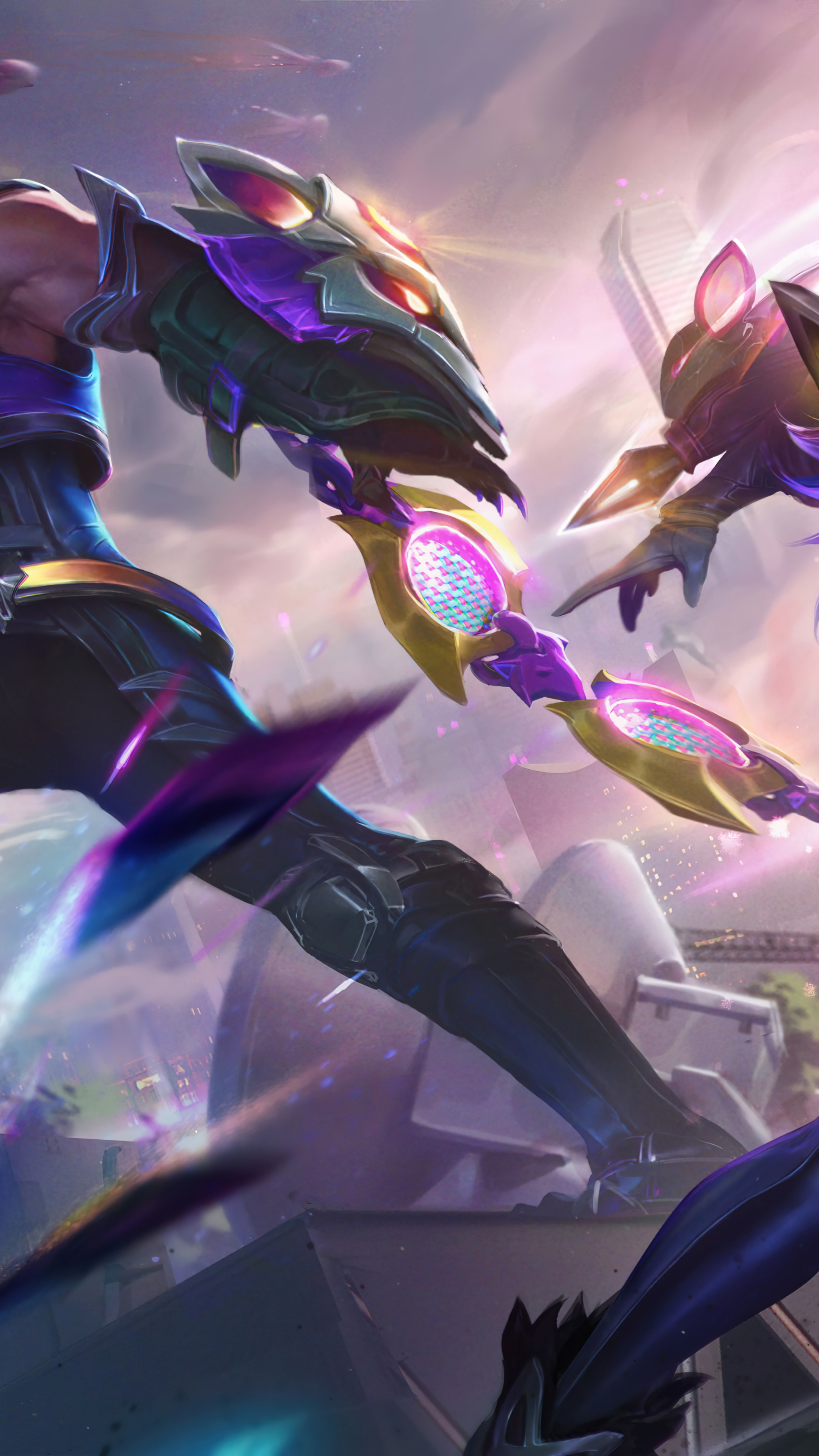 BATTLE WOLF SYLAS & BATTLE BAT VAYNE - Mobile Abyss