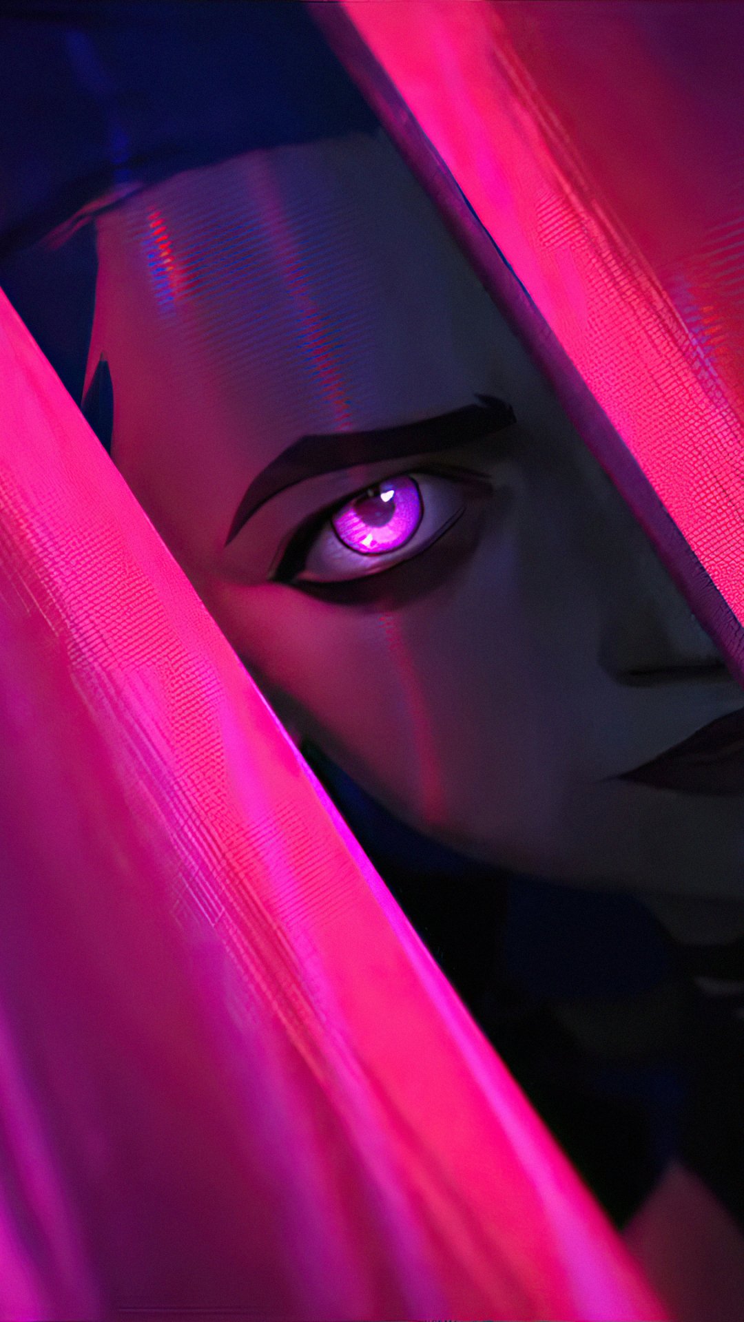 Arcane Vibes: Stunning Phone Wallpaper from the Hit TV Show