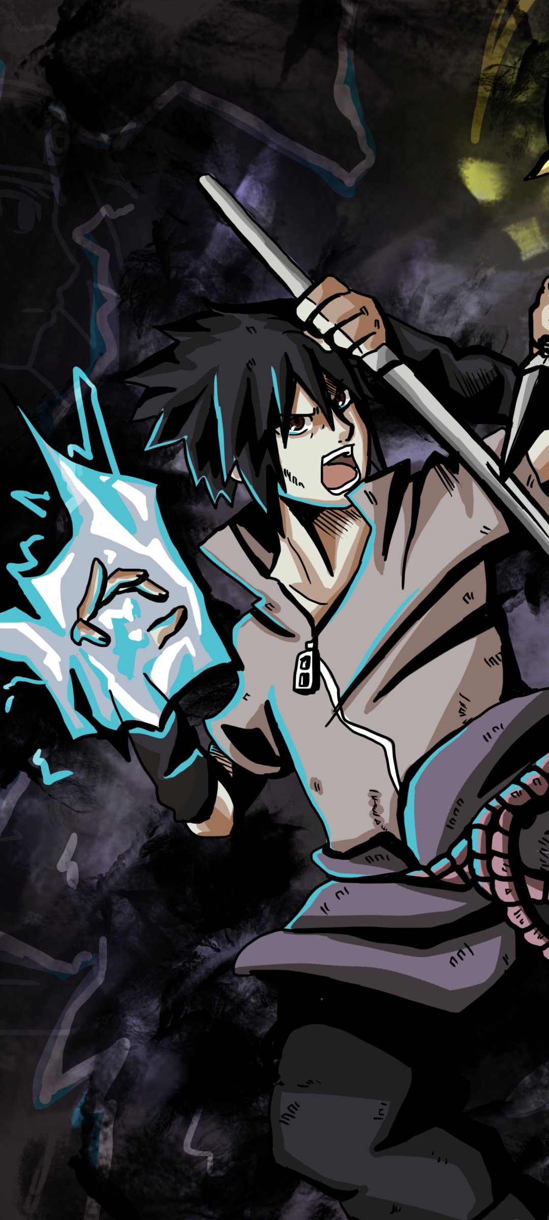 Sasuke Uchiha iPhone Wallpapers