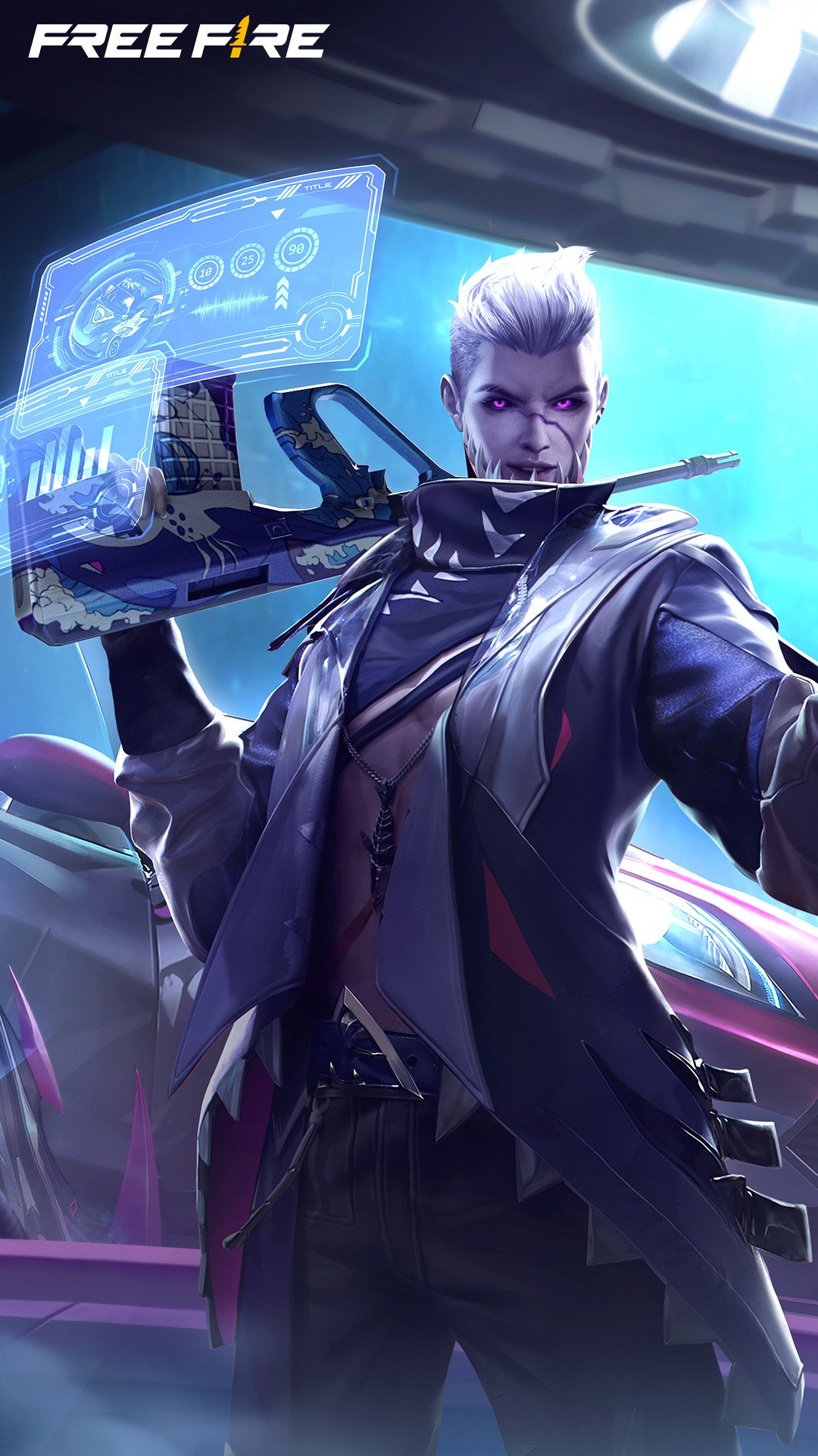 Garena Free Fire Stylish Character Wallpaper