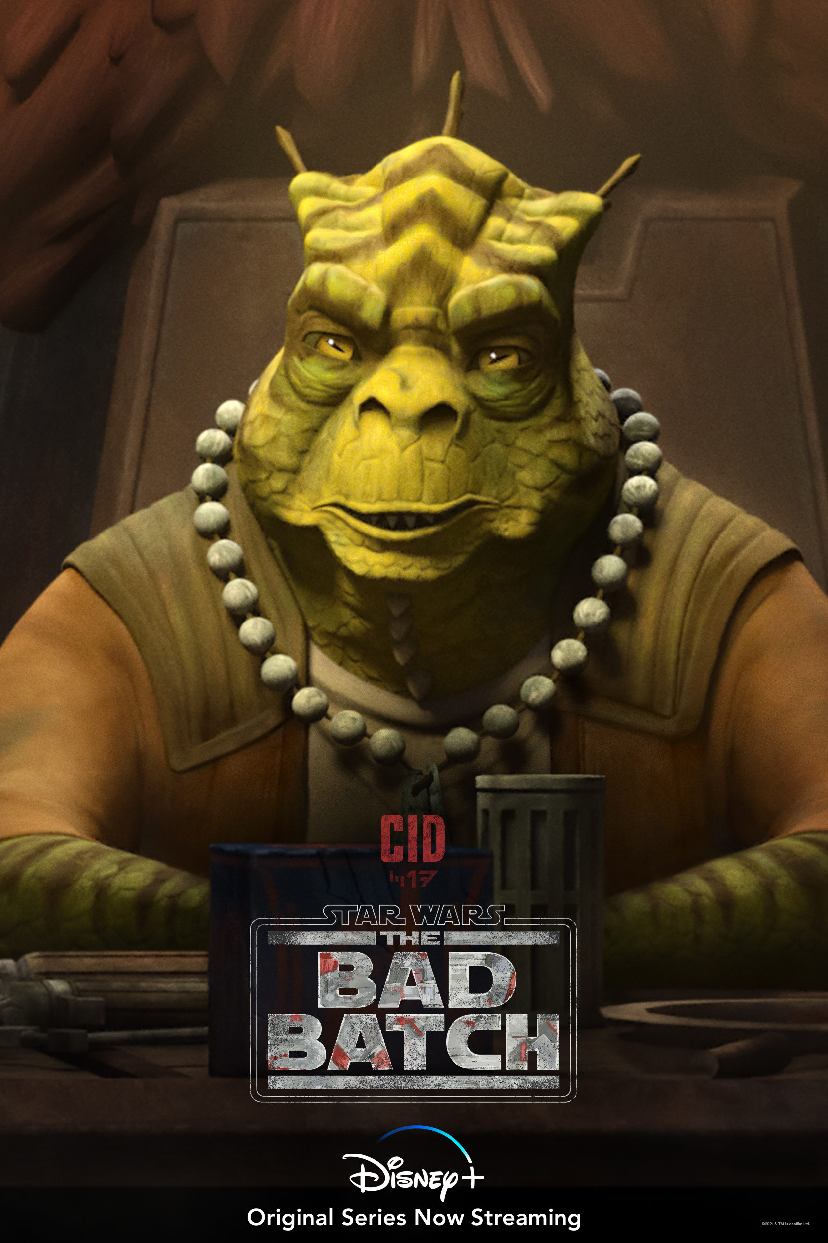 Star Wars The Bad Batch Cid Character Wallpaper