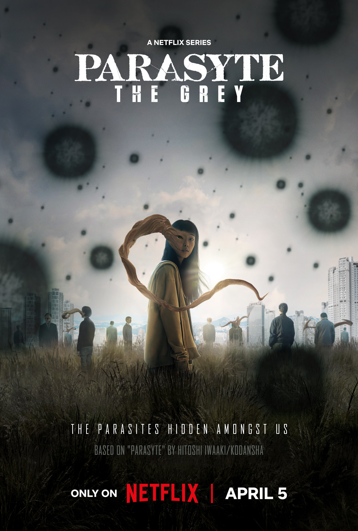 Download TV Show Parasyte: The Grey Phone Wallpaper