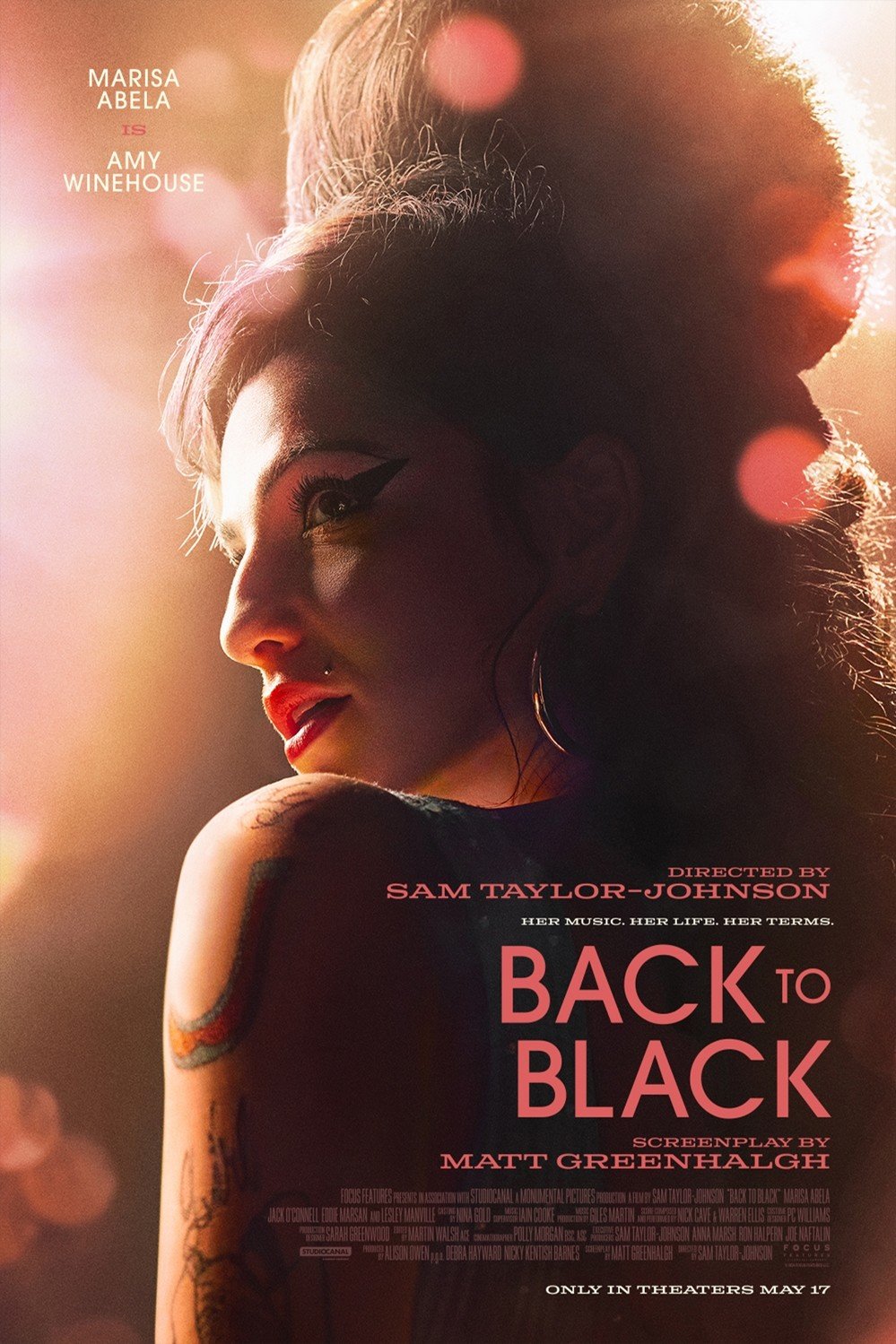 Back to Black - Amy Winehouse Movie Wallpaper