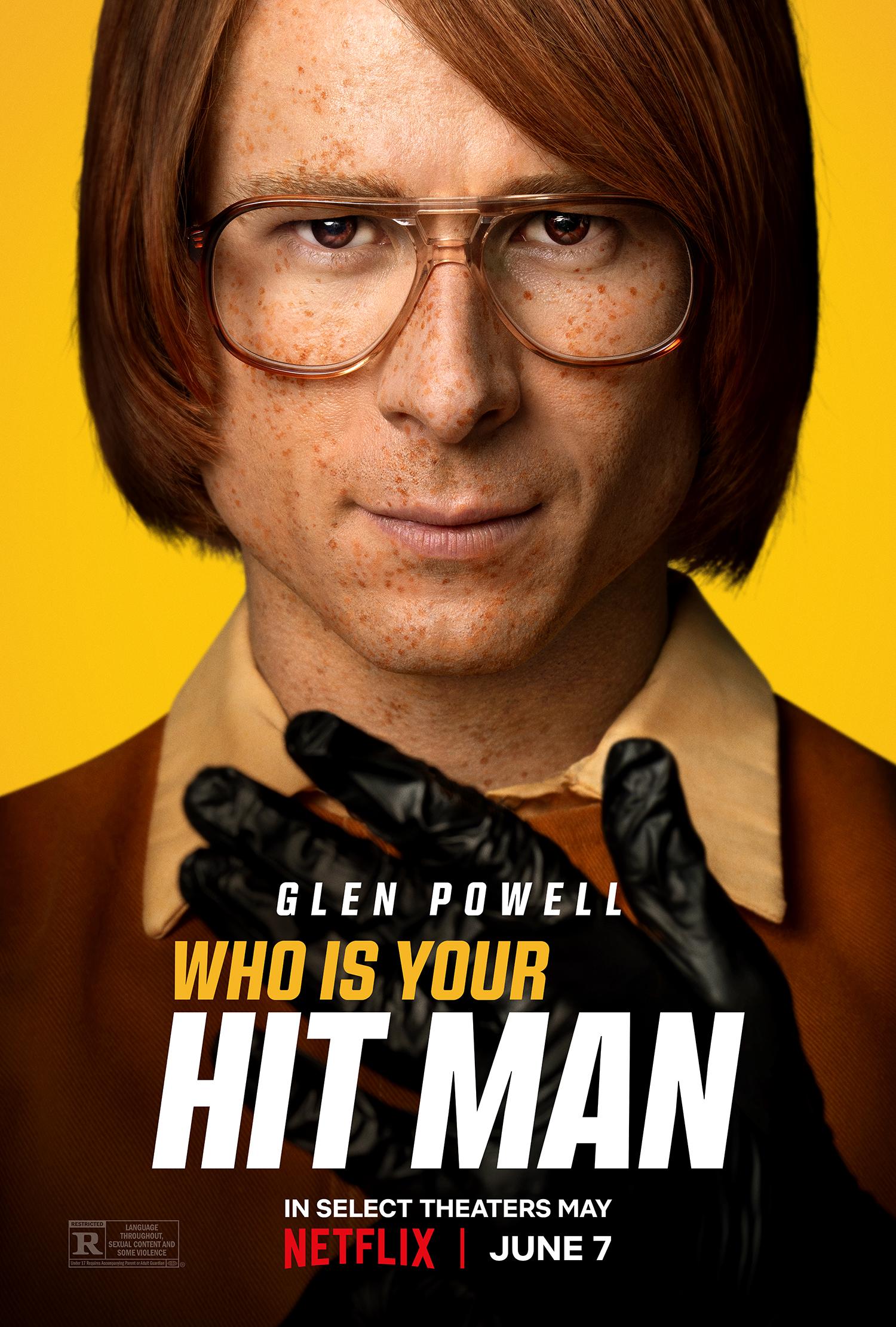 Hit Man (2023) Glen Powell Wallpaper