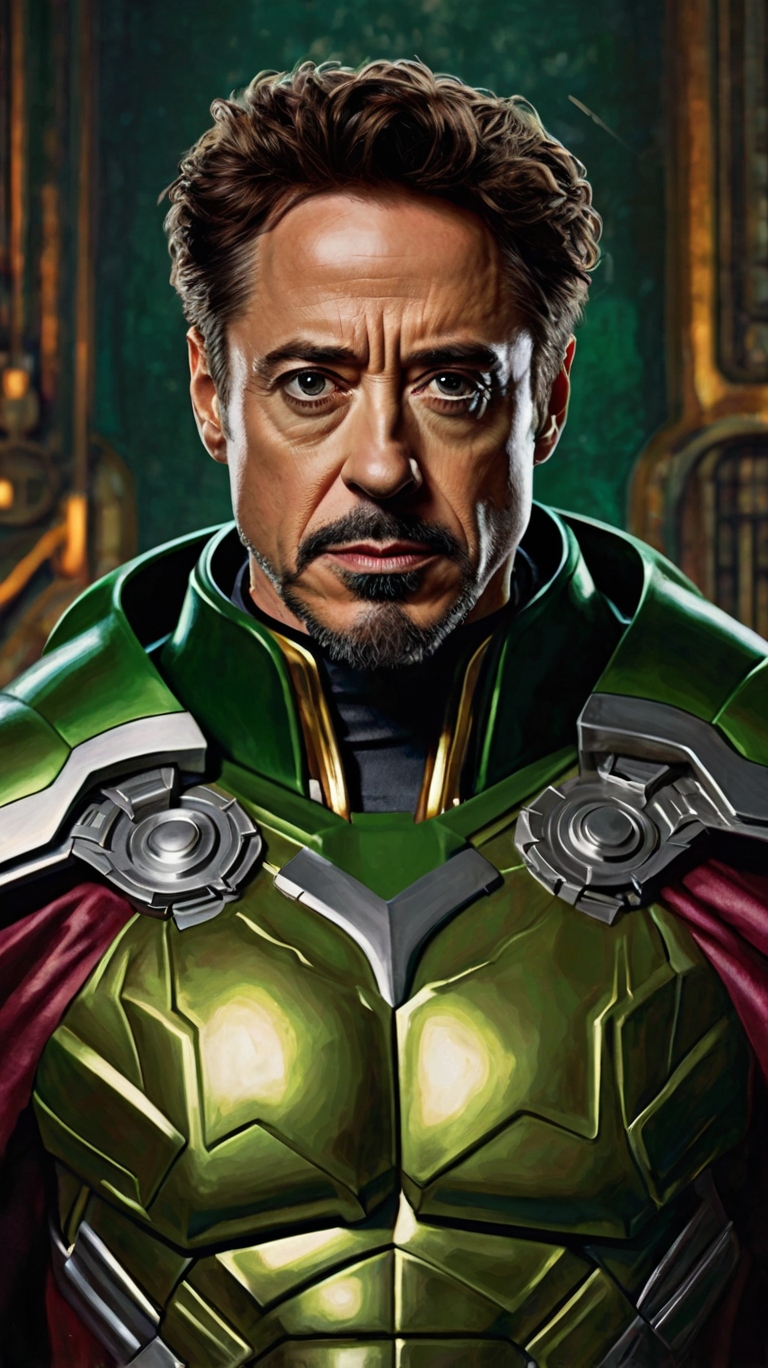 Robert Downey Jr. as Dr. Doom by INFER