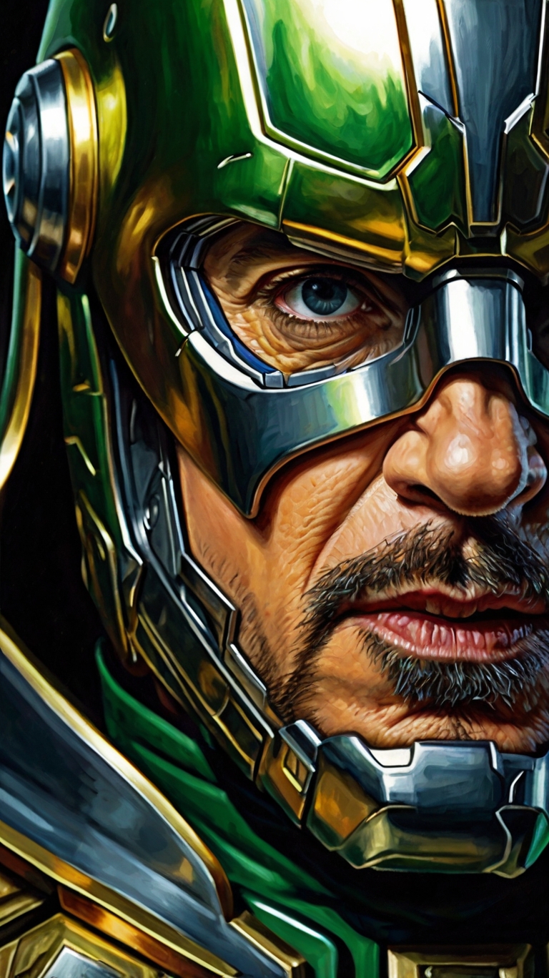 Robert Downey Jr. as Dr. Doom by INFER
