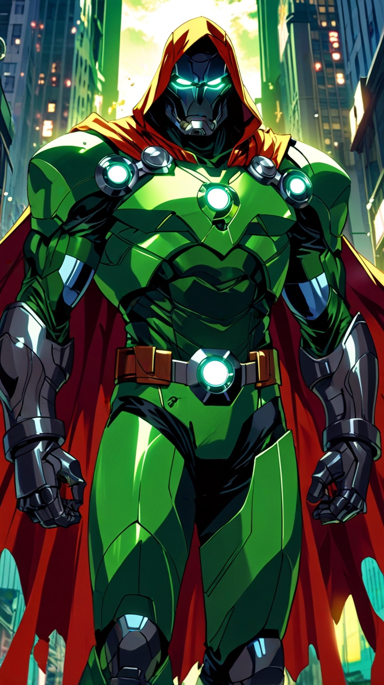 Robert Downey Jr. as Dr. Doom by INFER