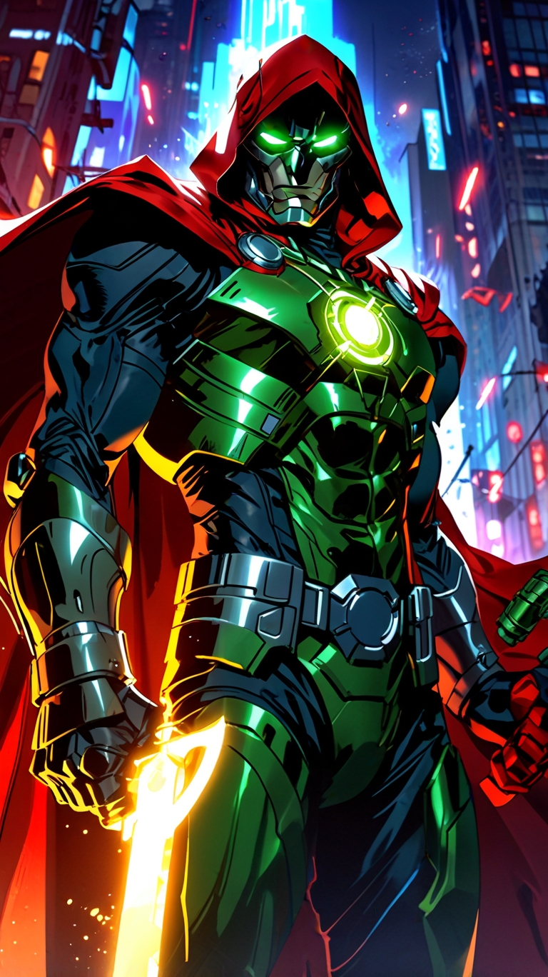 Robert Downey Jr. as Dr. Doom by INFER - Mobile Abyss