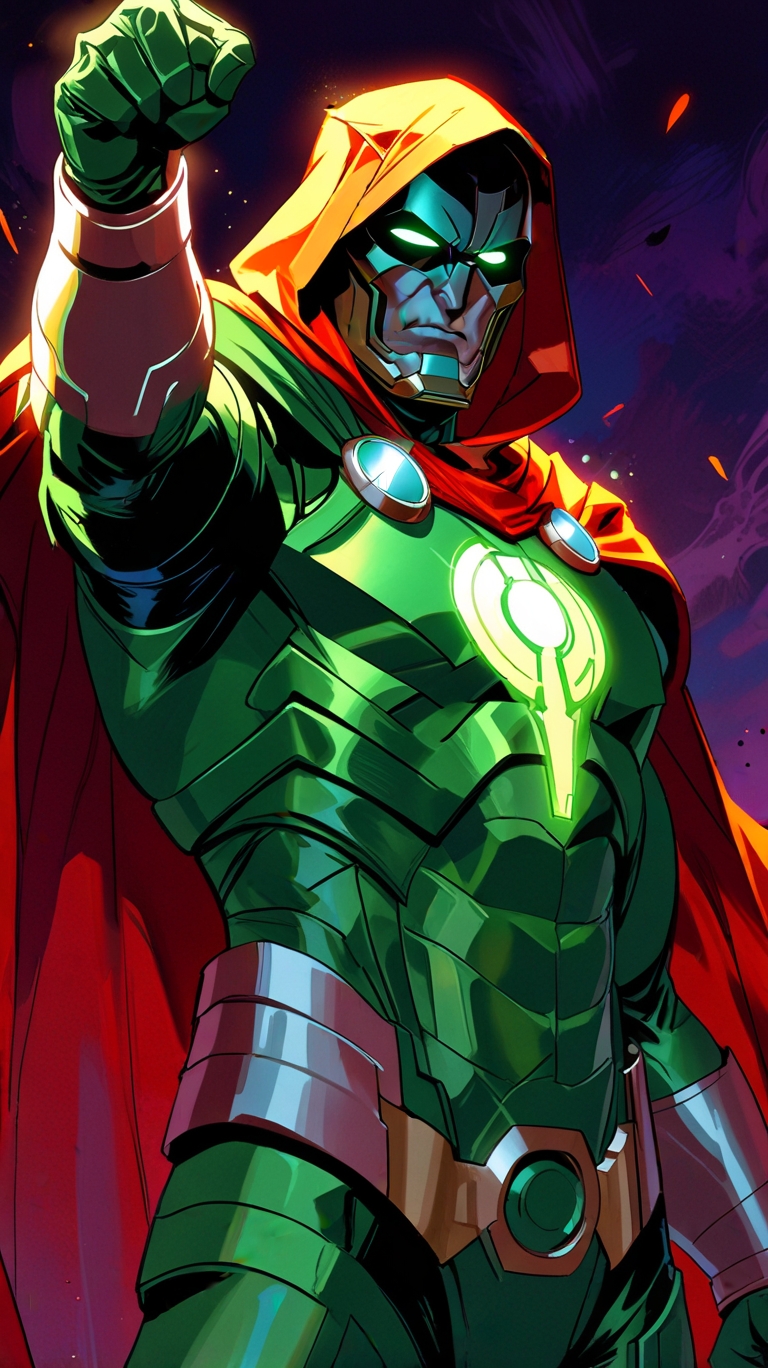 Robert Downey Jr. as Dr. Doom by INFER