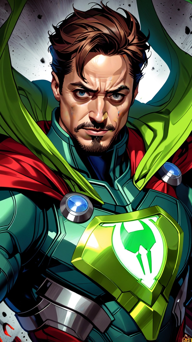 Robert Downey Jr. as Dr. Doom by INFER