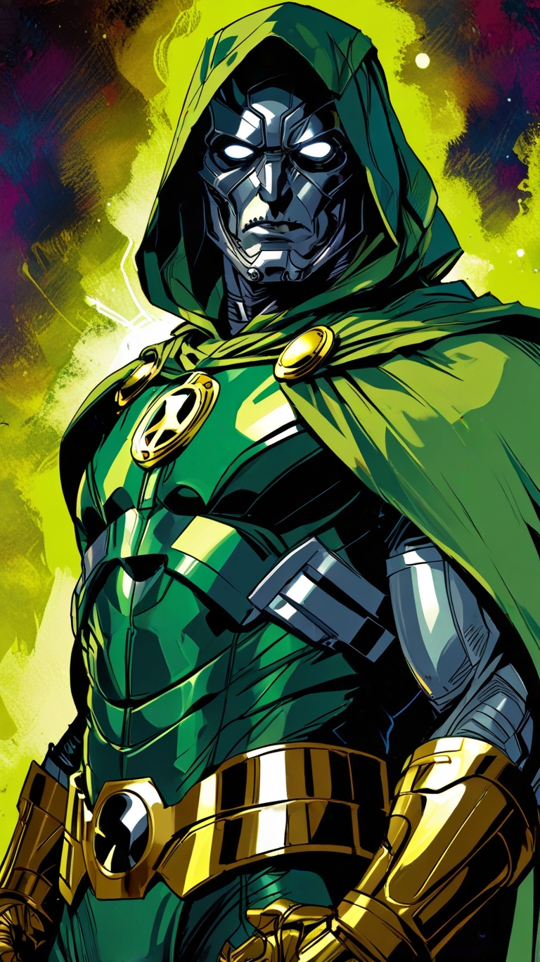 Robert Downey Jr. as Dr. Doom by INFER
