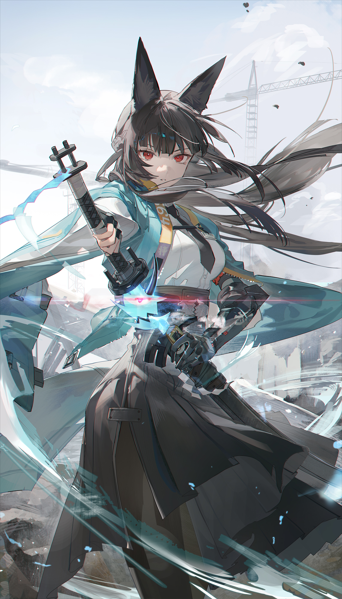 Miyabi from Zenless Zone Zero - Epic Phone Wallpaper