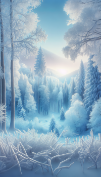 Winter Forest Phone Wallpapers