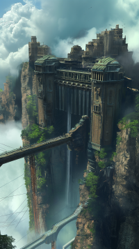 Sci Fi Castle - Desktop Wallpapers, Phone Wallpaper, PFP, Gifs, and More!