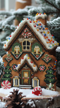 Gingerbread House - Desktop Wallpapers, Phone Wallpaper, PFP, Gifs, and ...