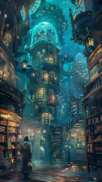 Bookshelf - Desktop Wallpapers, Phone Wallpaper, PFP, Gifs, and More!