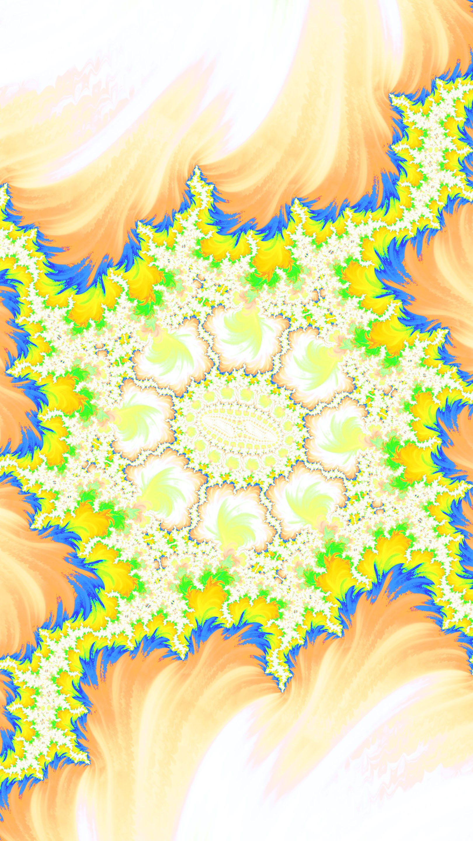 Trippy Psychedelic Fractal Wallpaper by Dr-Pen - Mobile Abyss