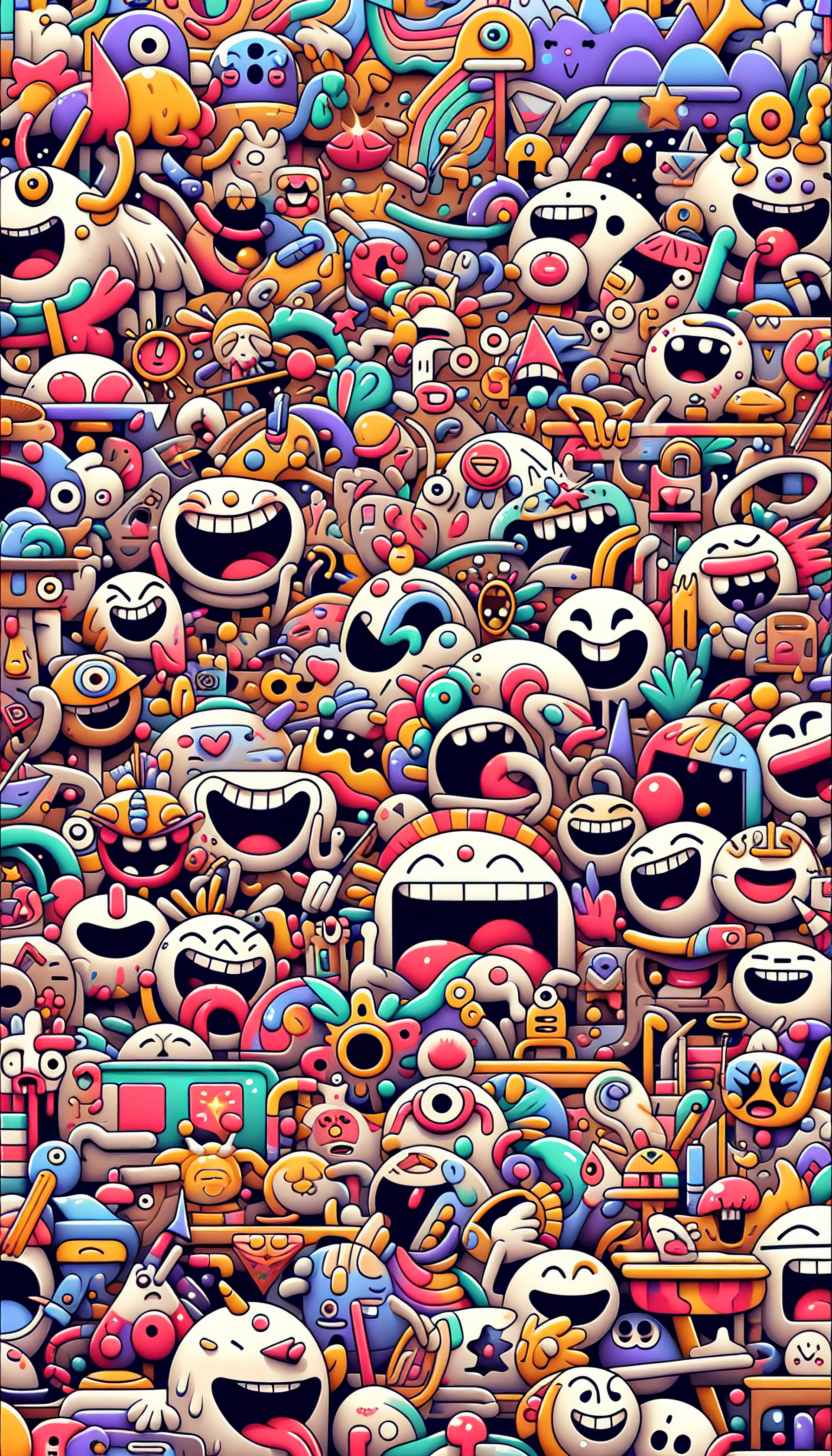 Cartoon Chaos - Desktop Wallpapers, Phone Wallpaper, PFP, Gifs, and More!
