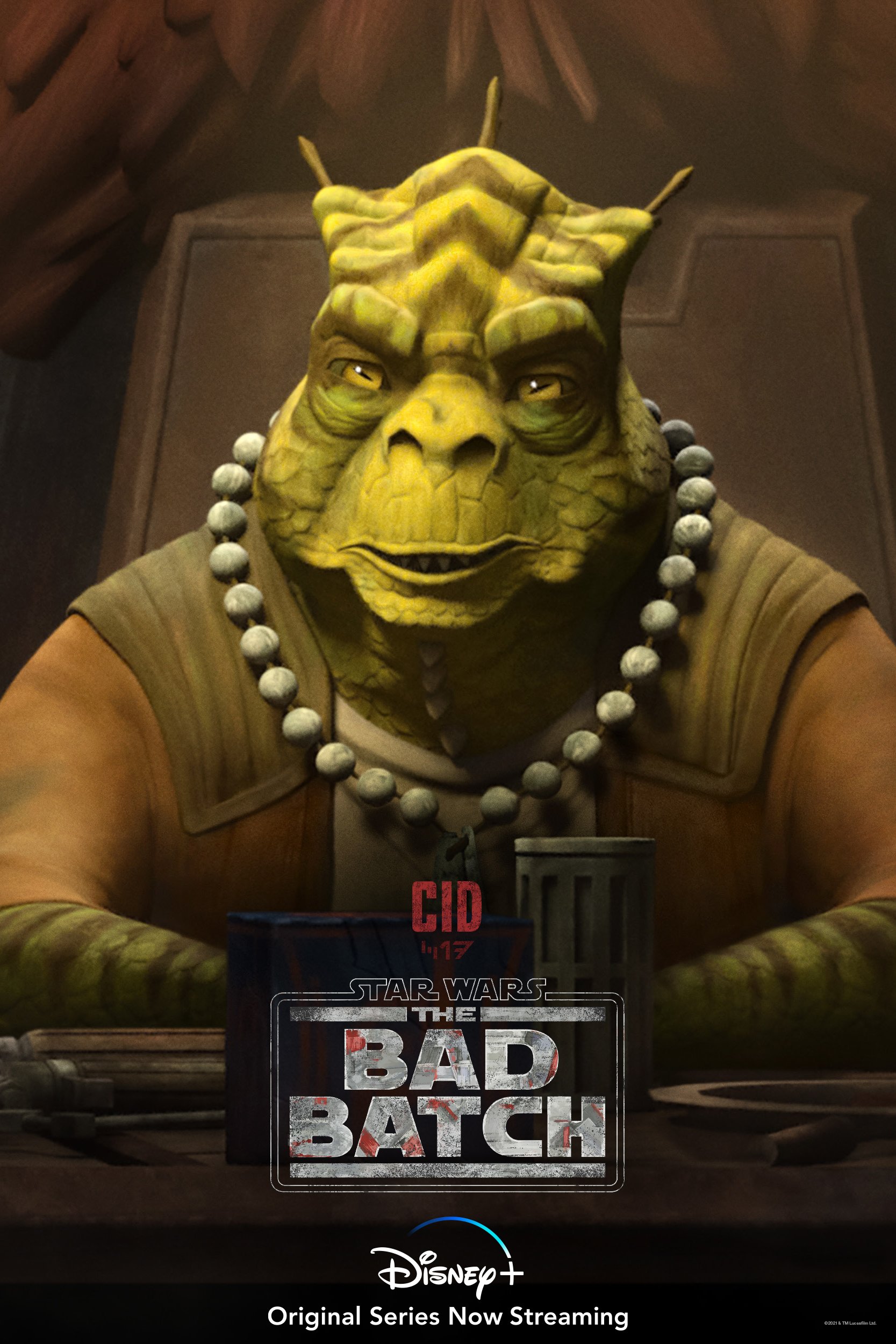 Star Wars The Bad Batch Cid Character Wallpaper