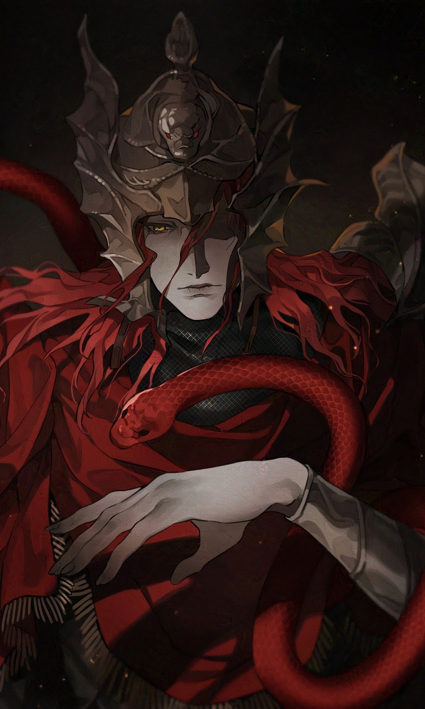 Elden Ring's Messmer the Impaler - Epic Gaming Wallpaper