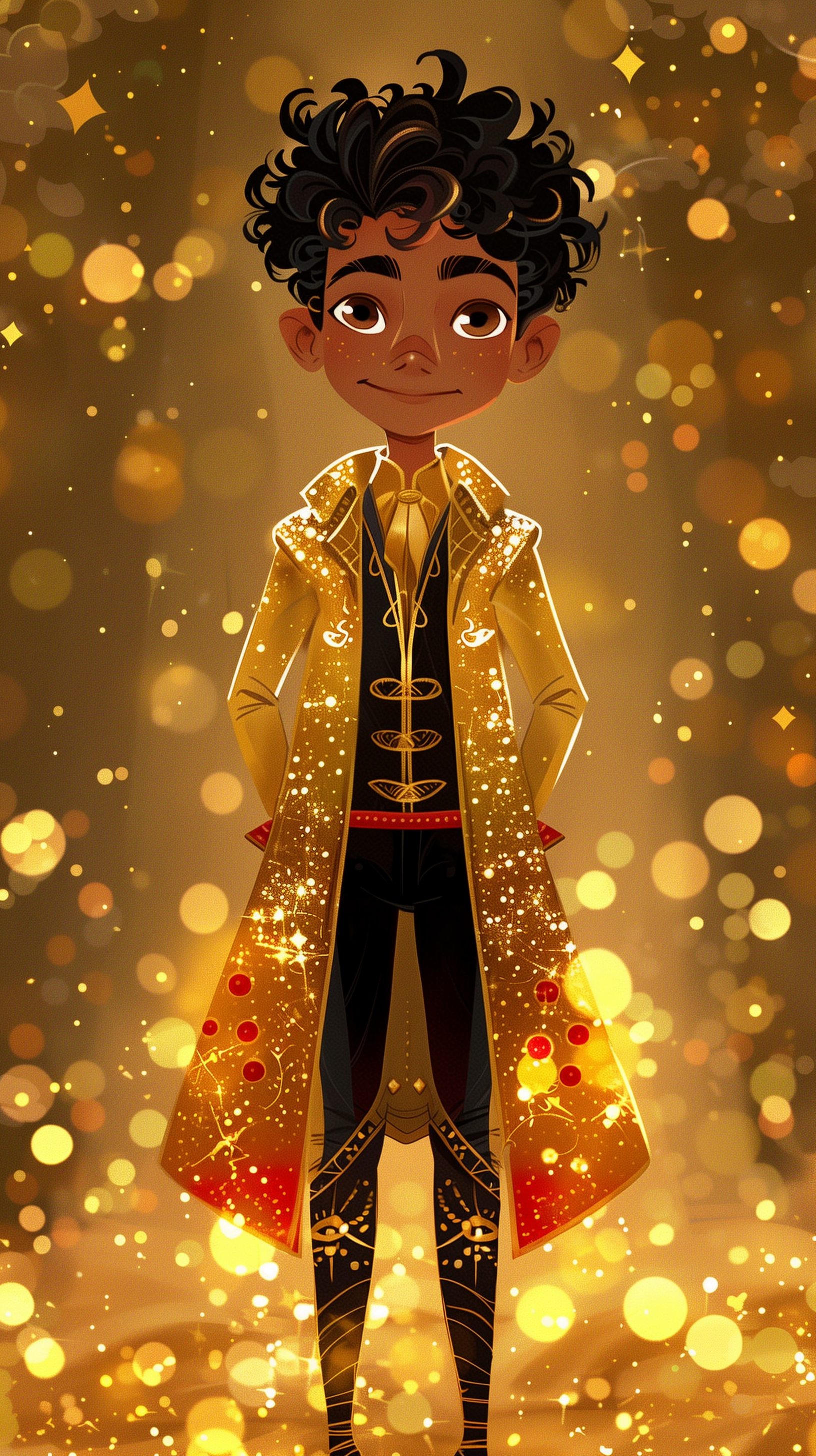 Golden Cloak Prince - Download Free Wallpaper by RyMishRy