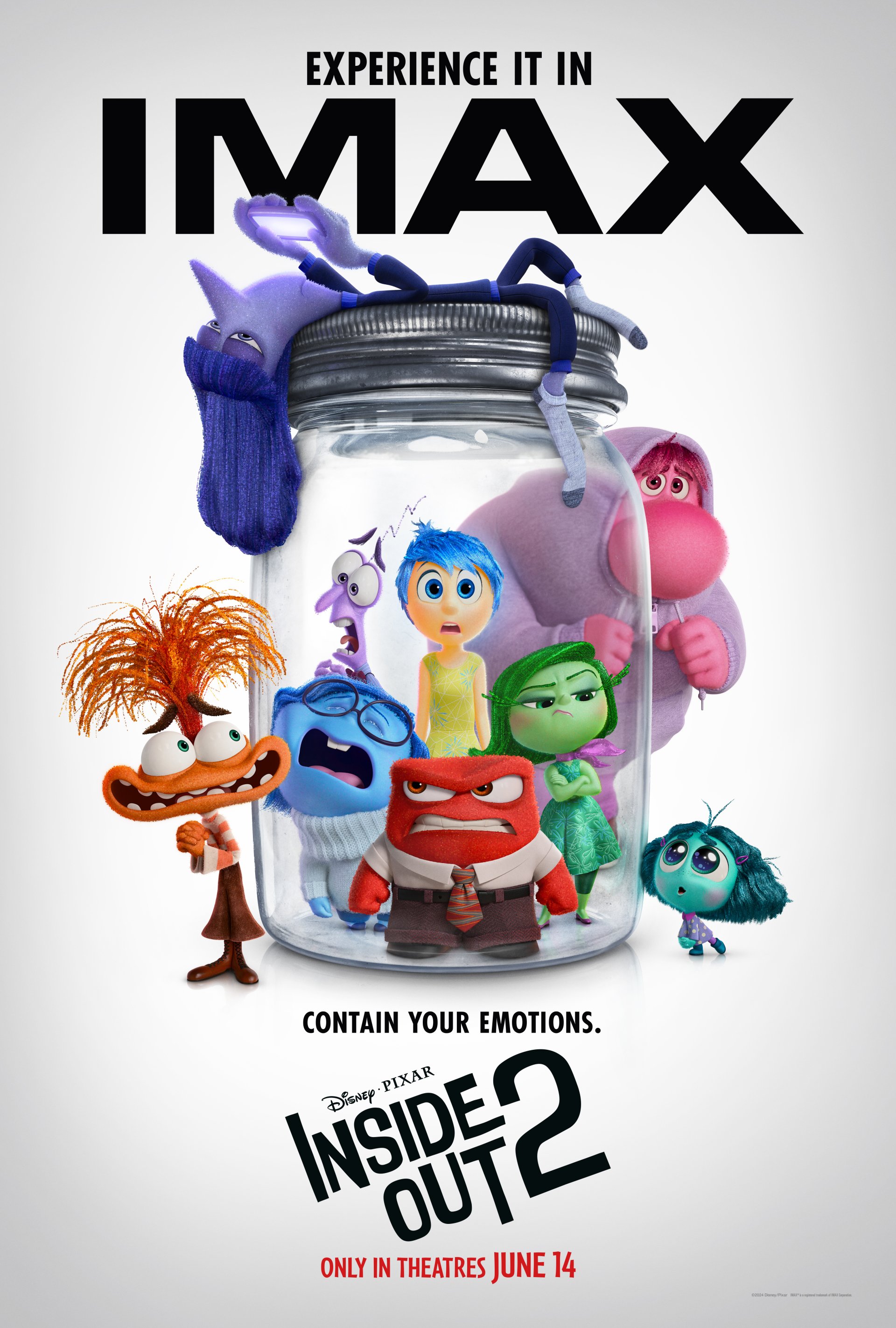 Inside Out 2 Movie Wallpaper for Phone