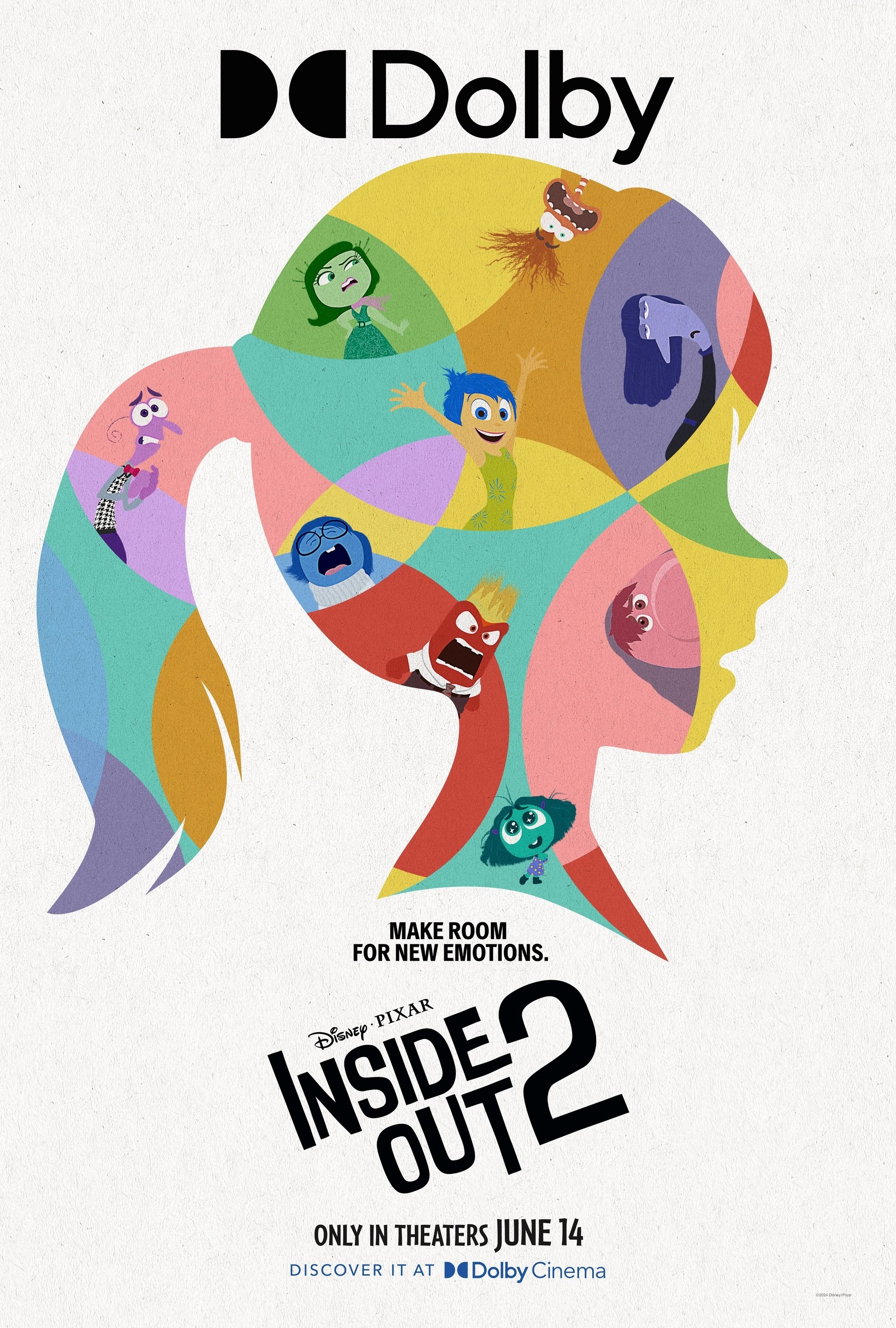 Inside Out 2 Movie Phone Wallpaper