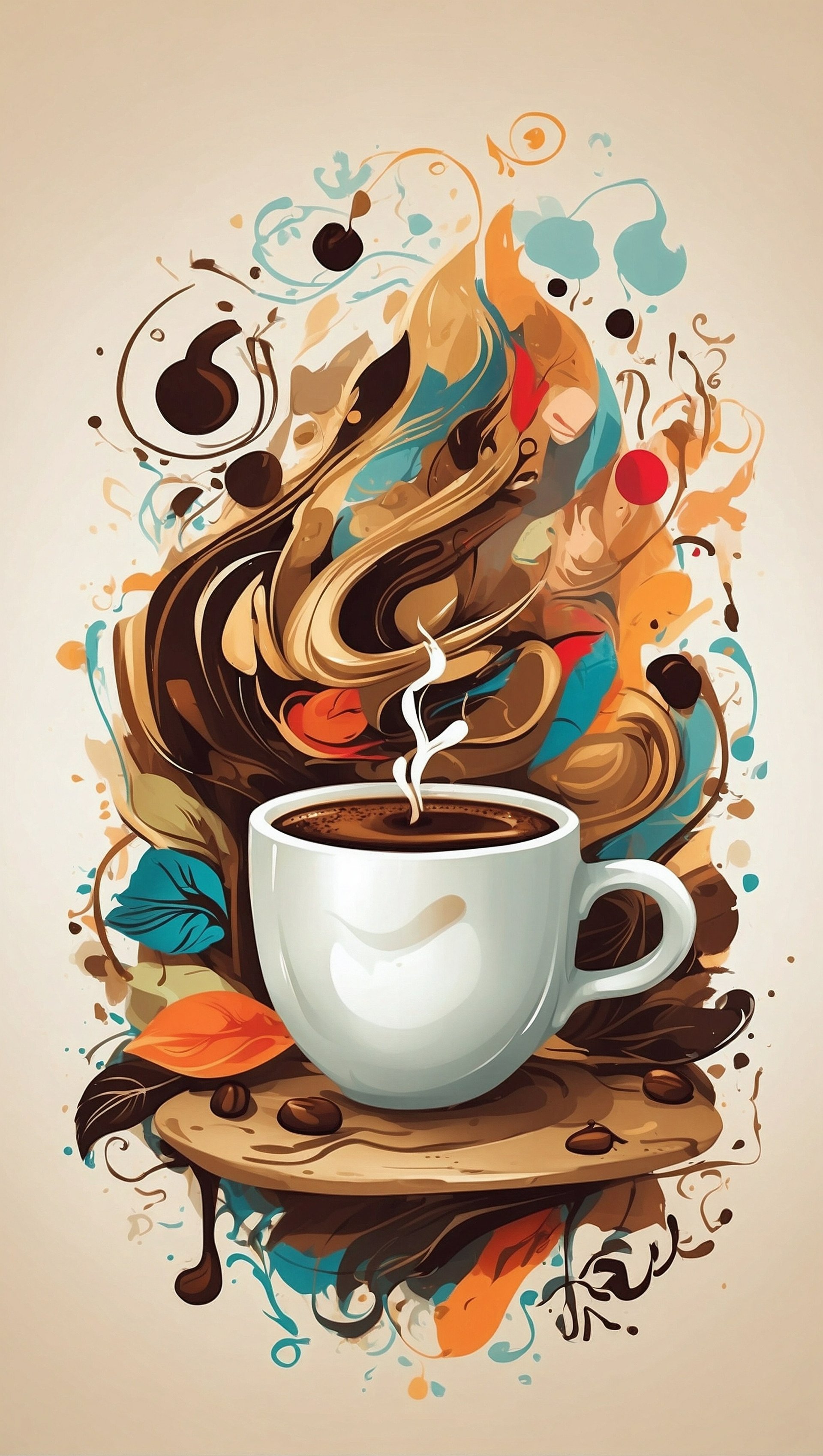 Tea phone wallpaper by INFER - Mobile Abyss