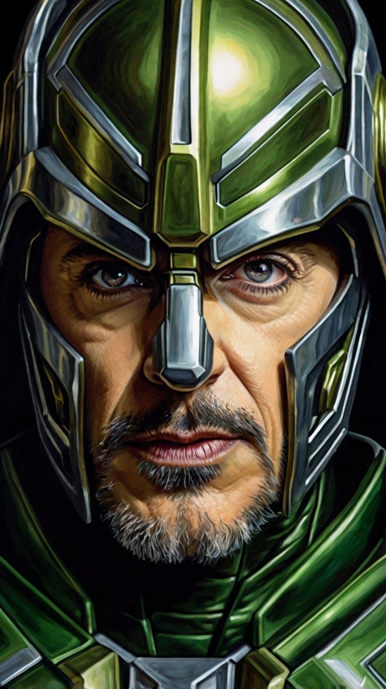 Robert Downey Jr. as Dr. Doom by INFER - Mobile Abyss