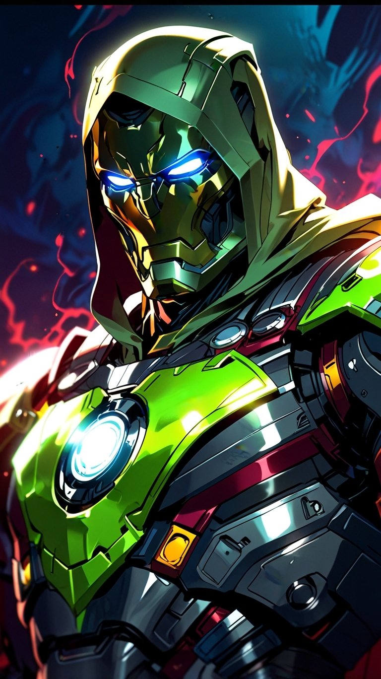 Robert Downey Jr. as Dr. Doom by INFER