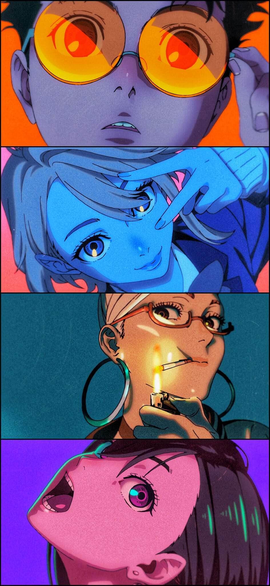 Dandadan Vibes: Bold Anime Phone Wallpaper Showcase