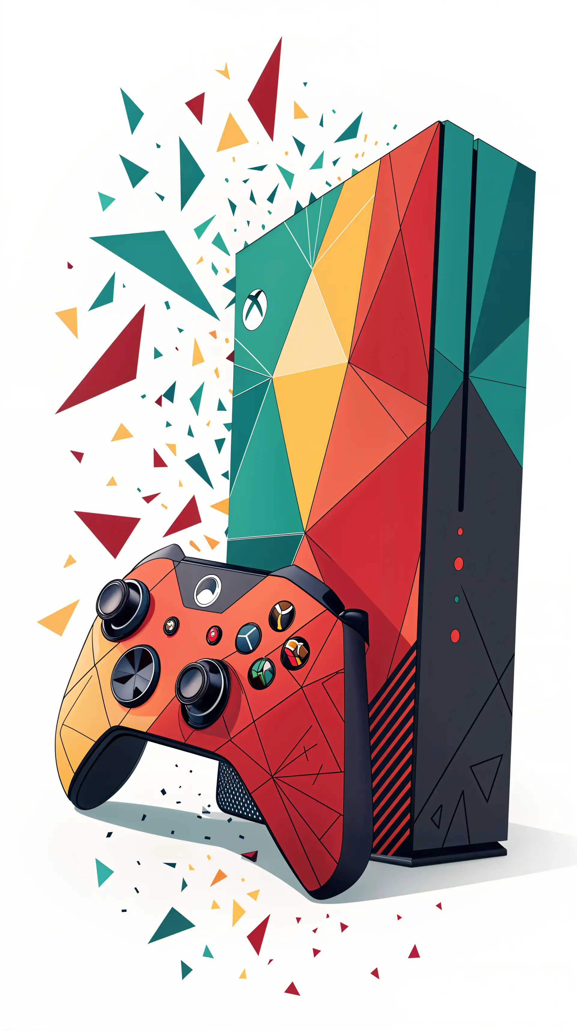 Vibrant Xbox Wallpaper for Your Phone by QuantumCurator