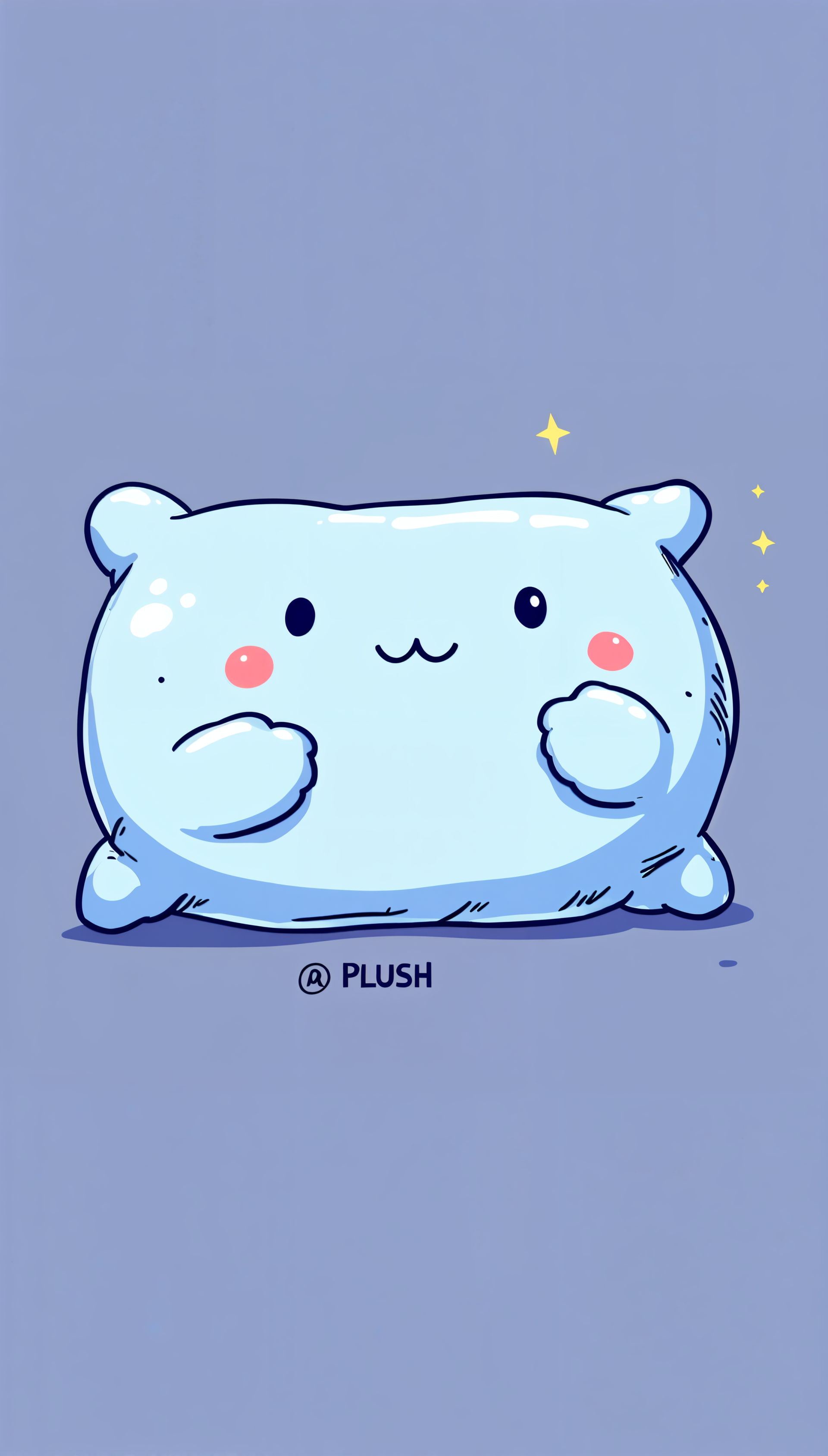 Cozy Plush Pillow Phone Wallpaper by QuantumCurator