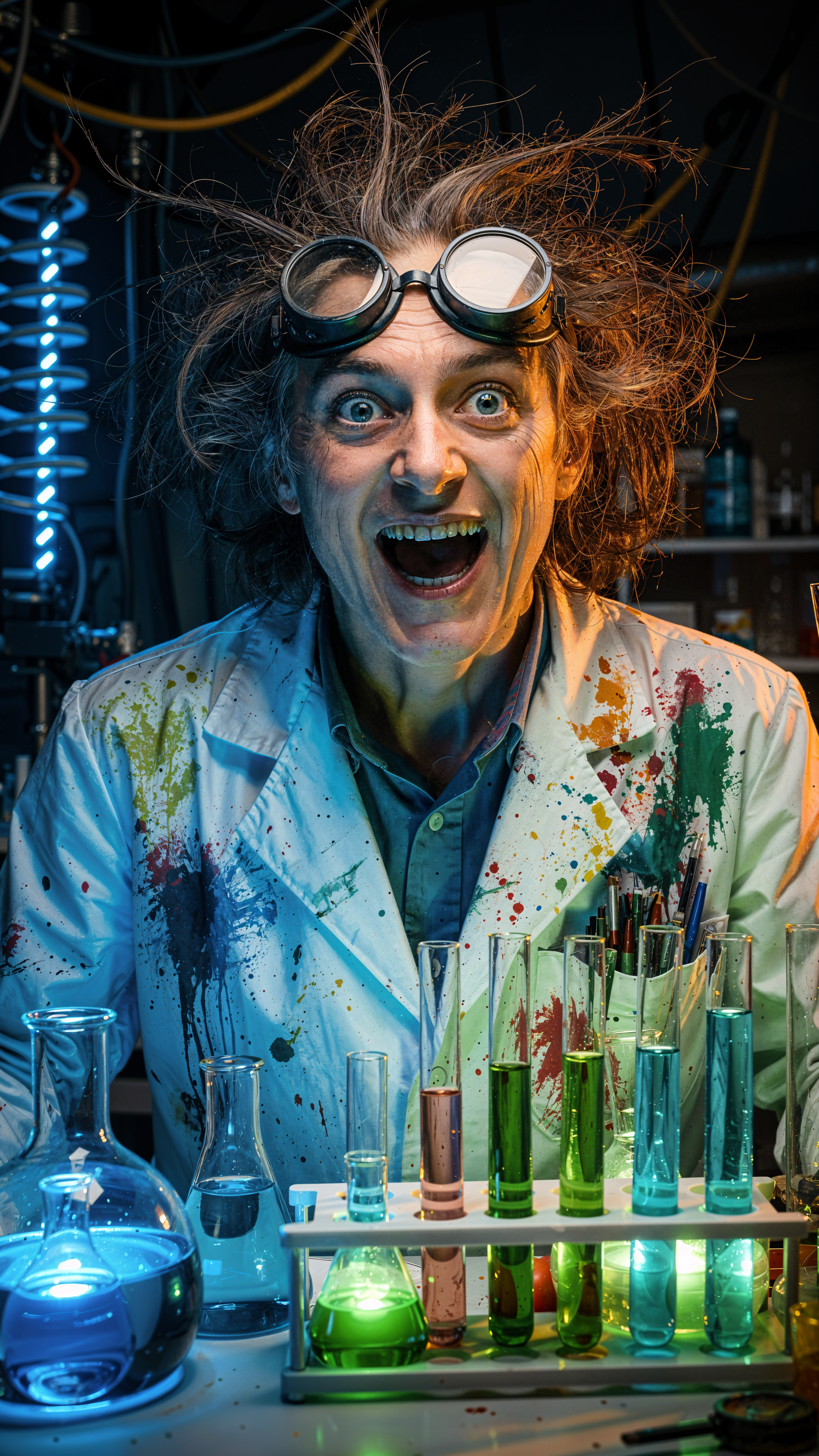 Mad Scientist Phone Wallpapers