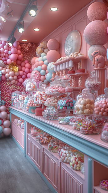 Candy Store Phone Wallpapers
