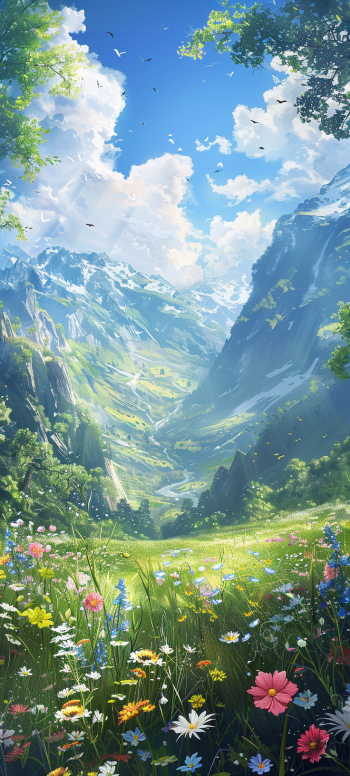 Tranquil Nature Landscape - Desktop Wallpapers, Phone Wallpaper, PFP ...