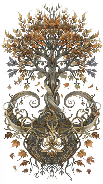 Yggdrasil Wallpaper Wallpapersafari Positivity & Negativity | My Three