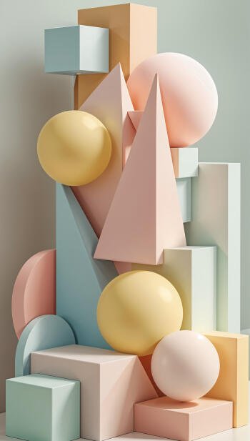 Geometric Shapes - Desktop Wallpapers, Phone Wallpaper, PFP, Gifs, and ...