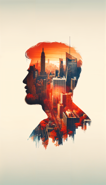 Double Exposure Phone Wallpapers