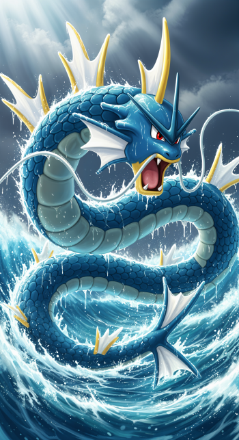 Gyarados (Pokémon) - Desktop Wallpapers, Phone Wallpaper, PFP, Gifs ...