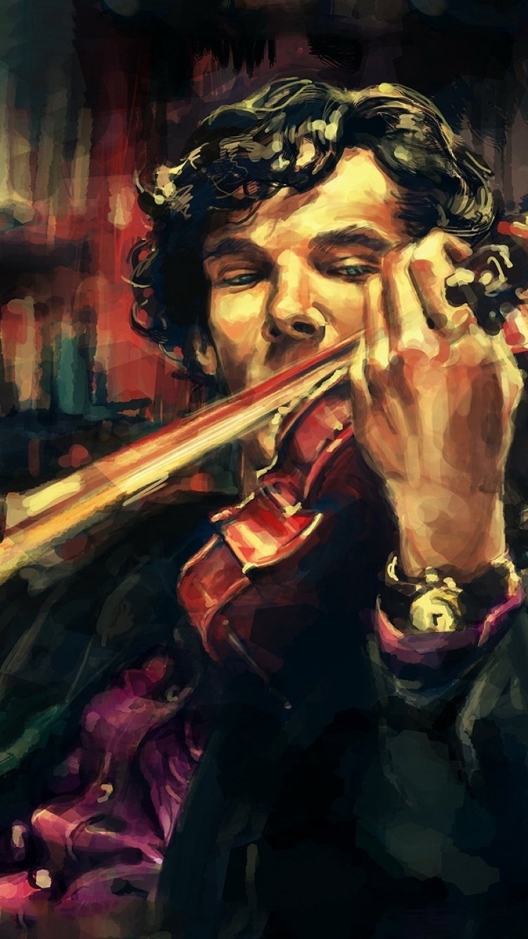 Download Sherlock Holmes TV Show Sherlock (TV Series) Phone Wallpaper