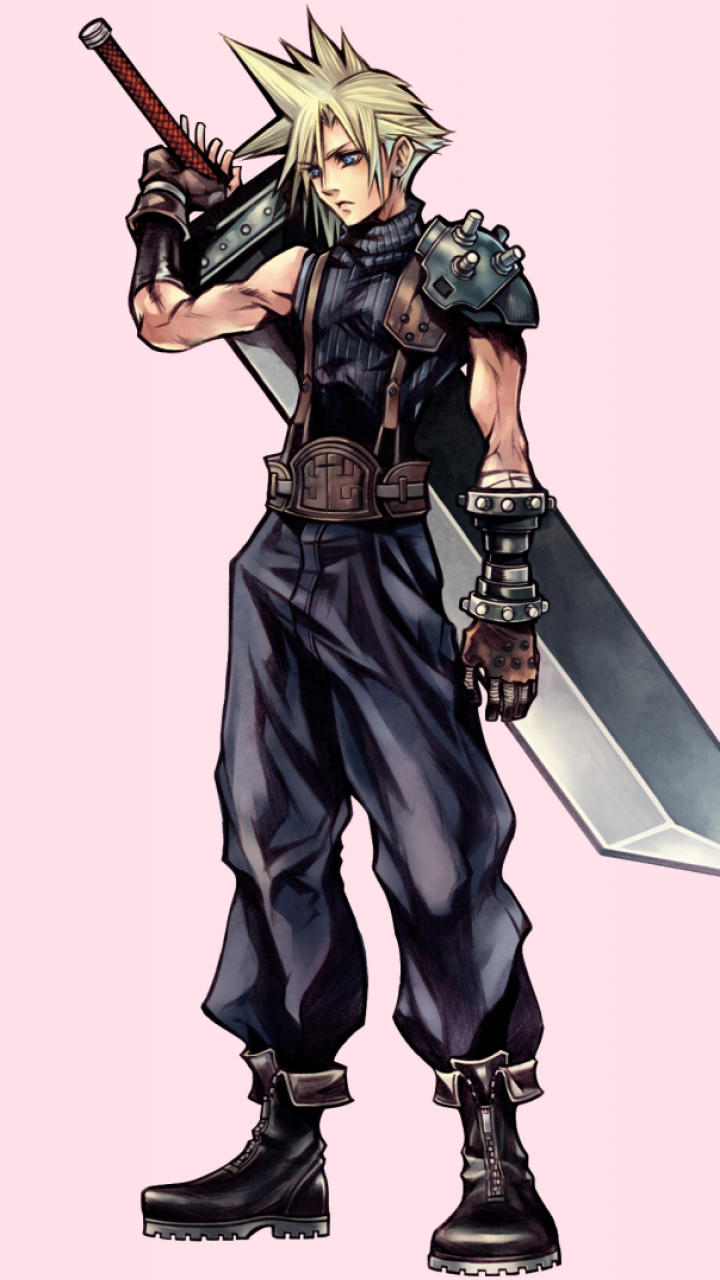 Download Cloud Strife Video Game Final Fantasy VII Phone Wallpaper ...