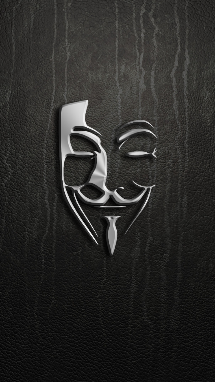 Download Dark Anonymous Phone Wallpaper