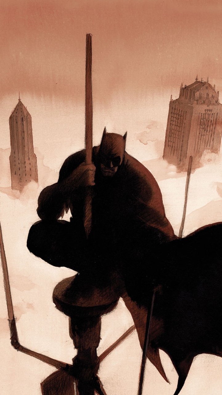 Download Comic Batman Phone Wallpaper