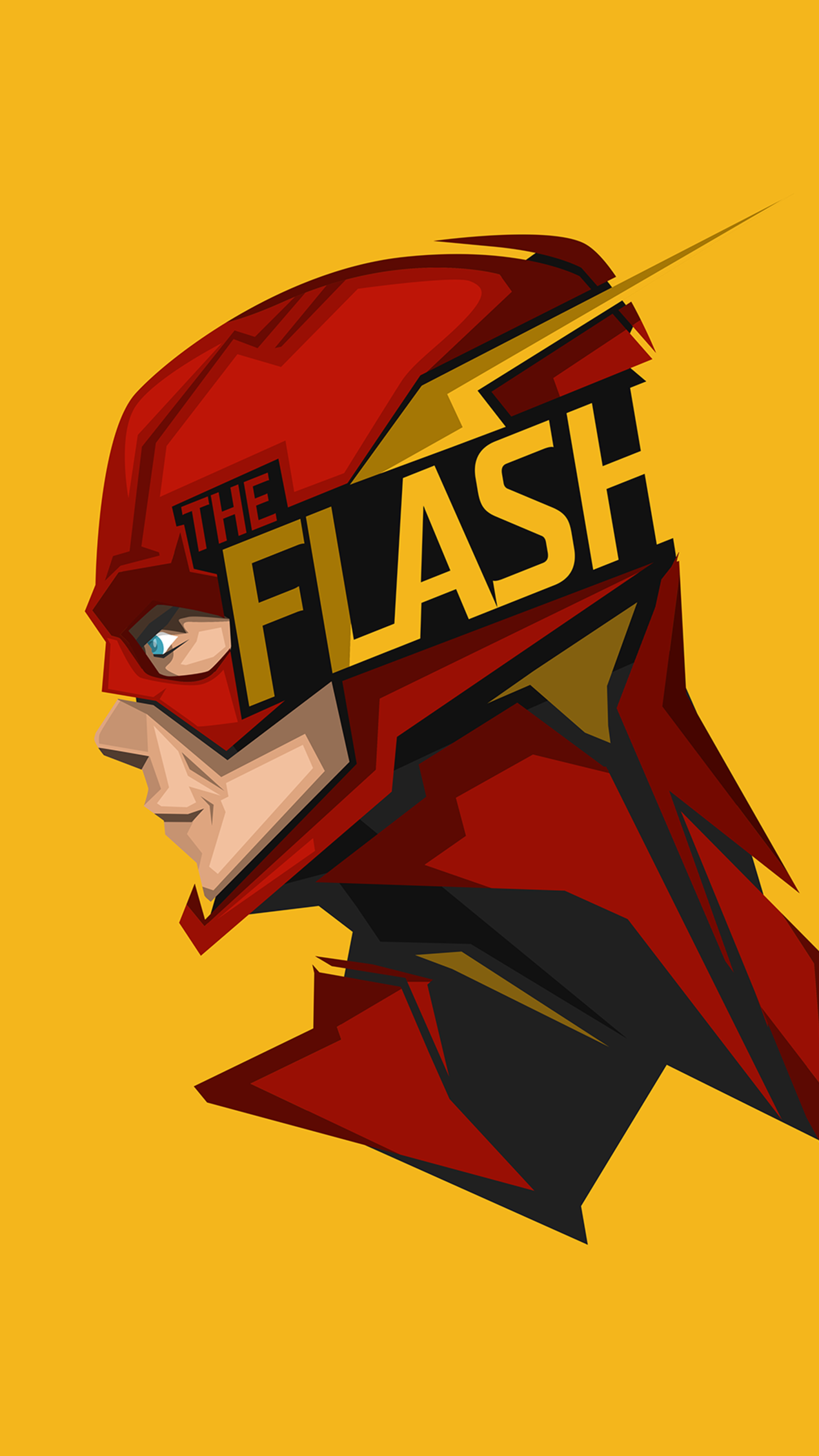 The Flash Comic Power – Bold Phone Wallpaper