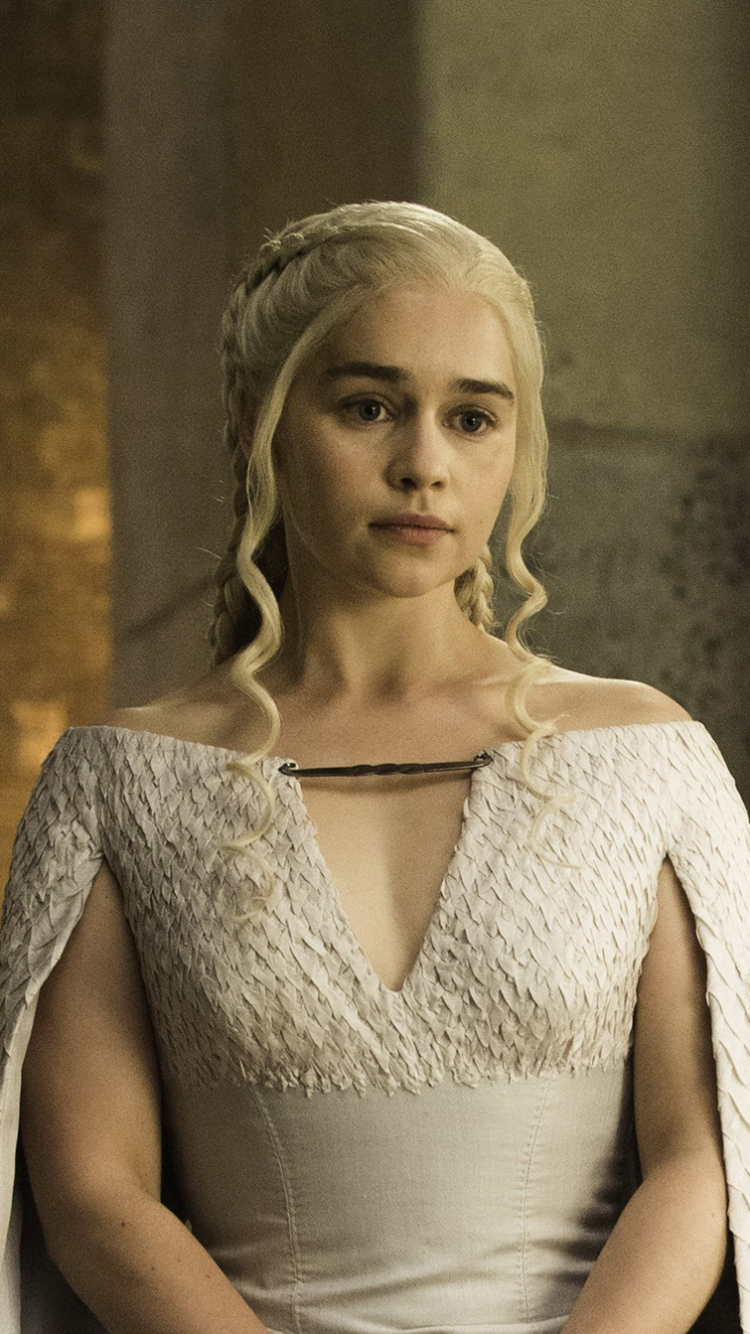 Download Daenerys Targaryen Emilia Clarke TV Show Game Of Thrones Phone ...