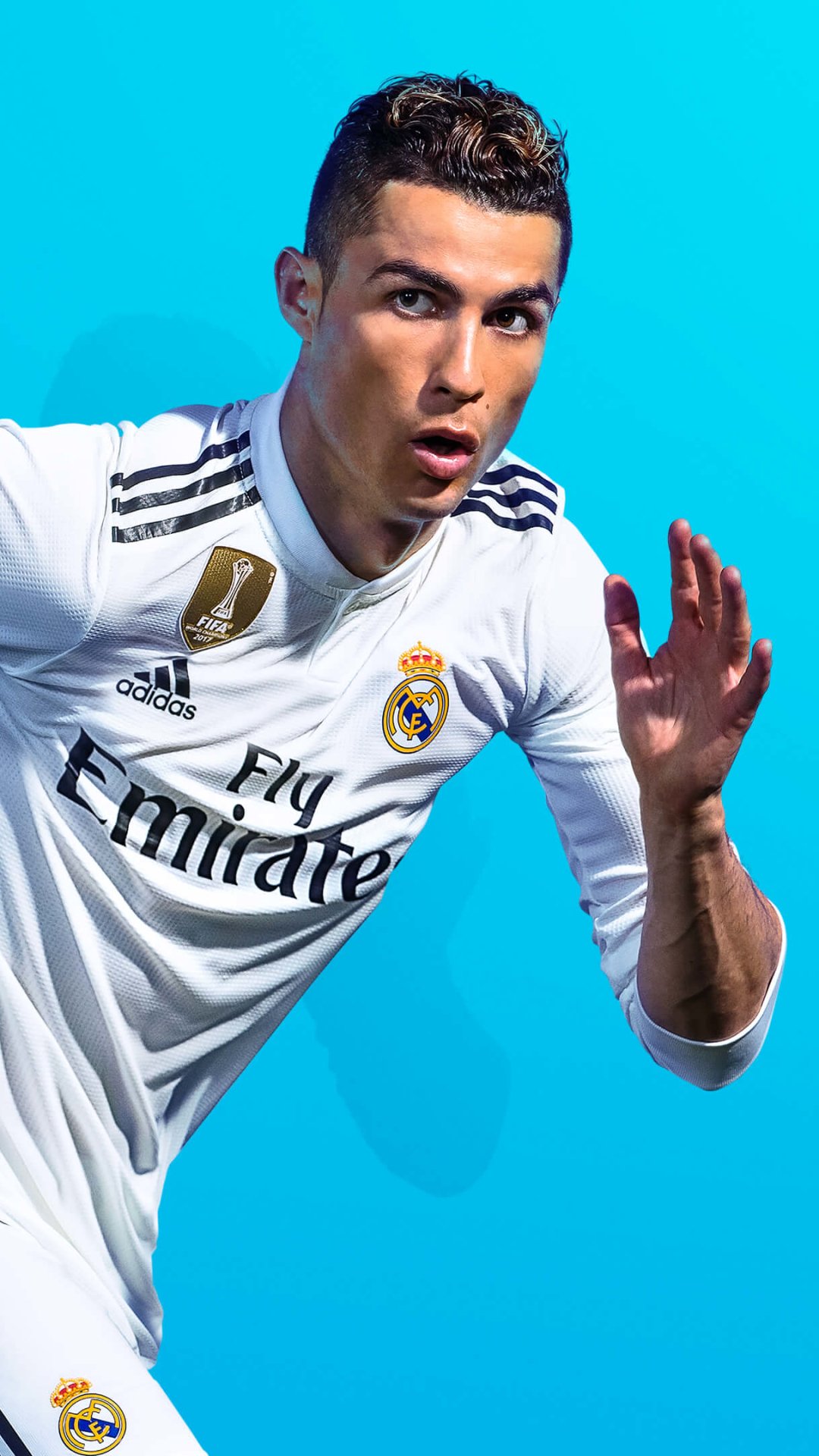 Download Cristiano Ronaldo Soccer Video Game FIFA 19 Phone Wallpaper