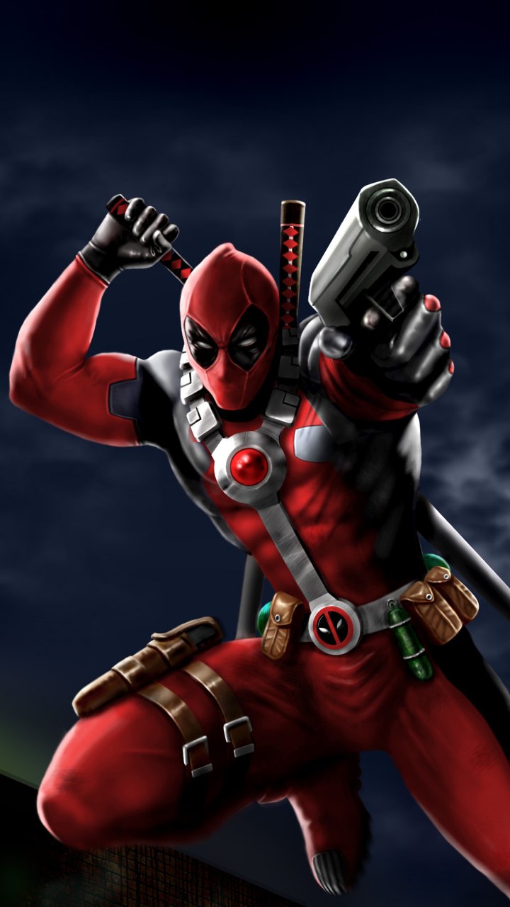 Download Comic Deadpool Phone Wallpaper