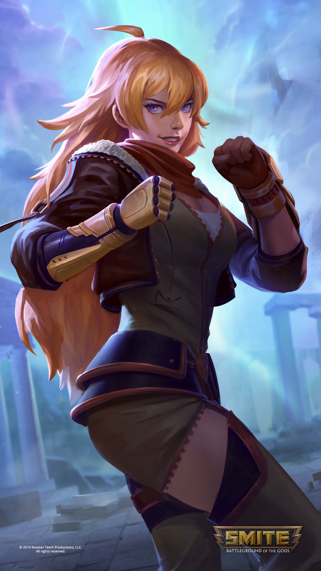 Terra (Smite) Phone Wallpapers