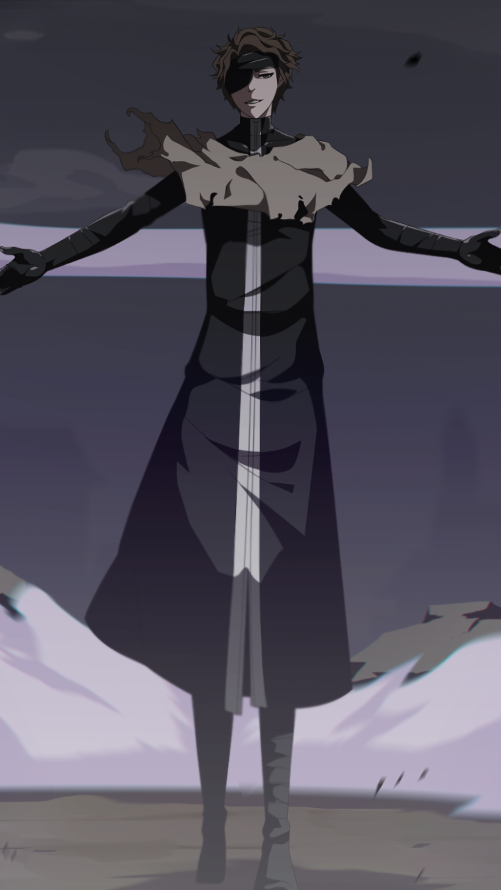 Sōsuke Aizen — Bleach Phone Wallpaper: Silent Sovereign